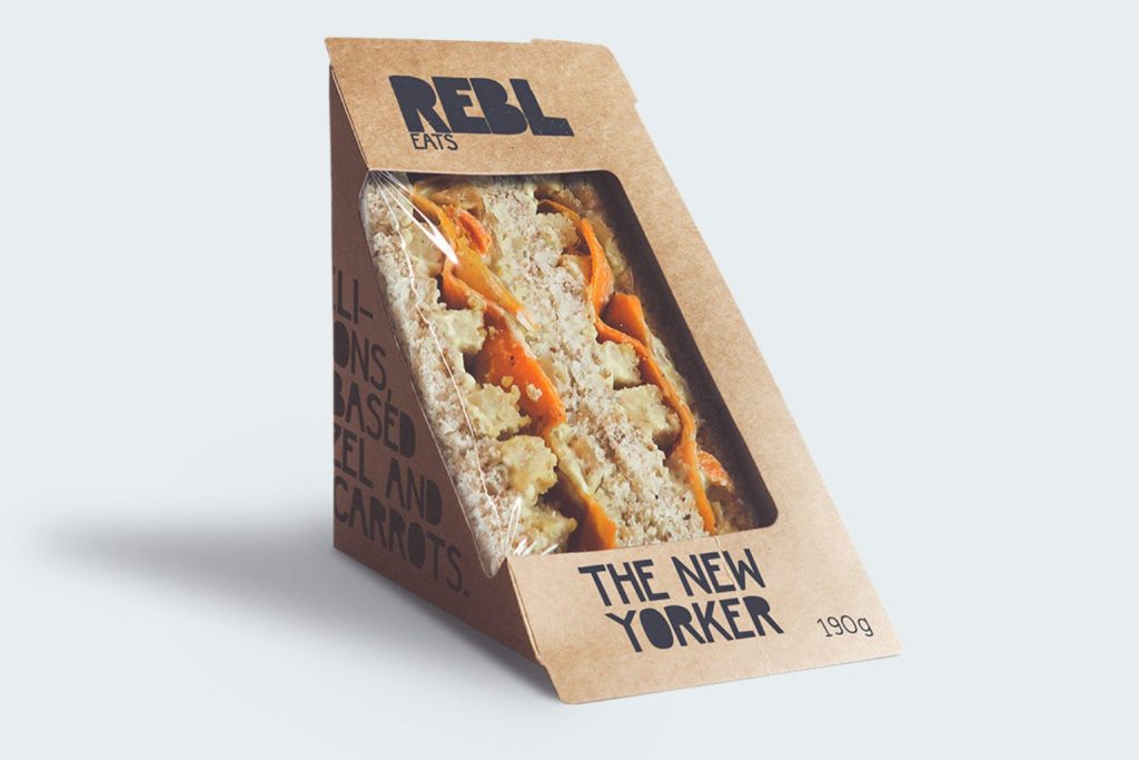 How to build a food brand with food packaging: Rebl Eats